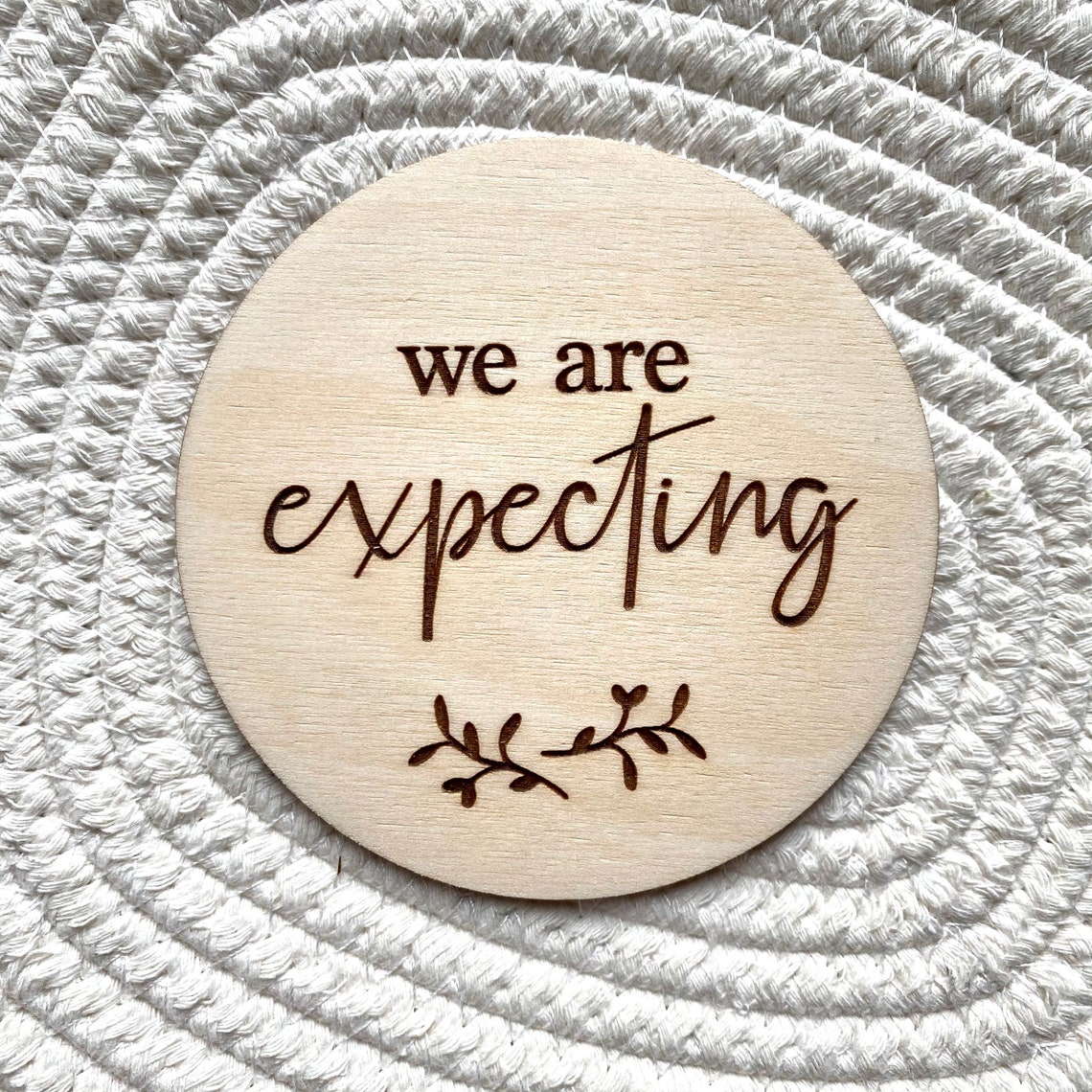 We Are Expecting Sign Baby Announcement Sign Newborn Photo - Etsy