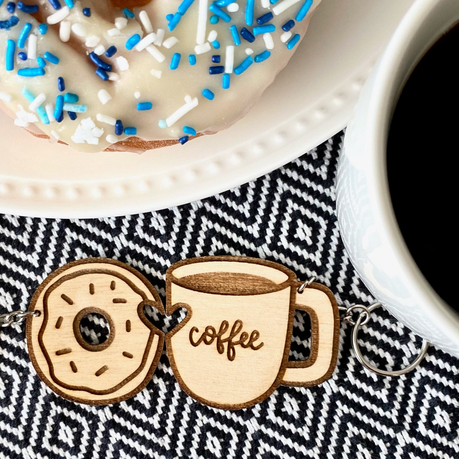 You Are the Donut to My Coffee Valentine's Day Gift | Etsy