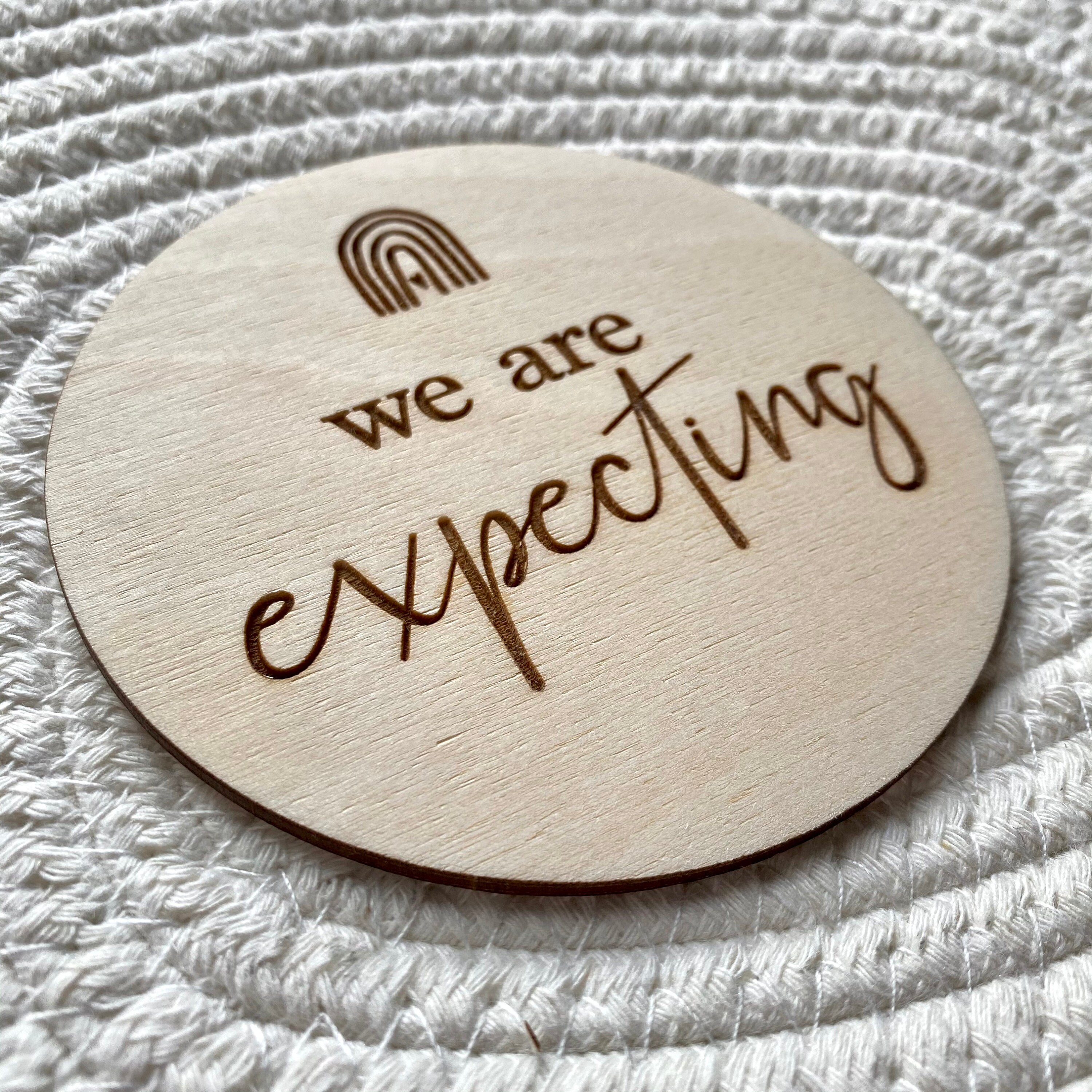 We Are Expecting Sign Baby Announcement Sign Newborn Photo | Etsy