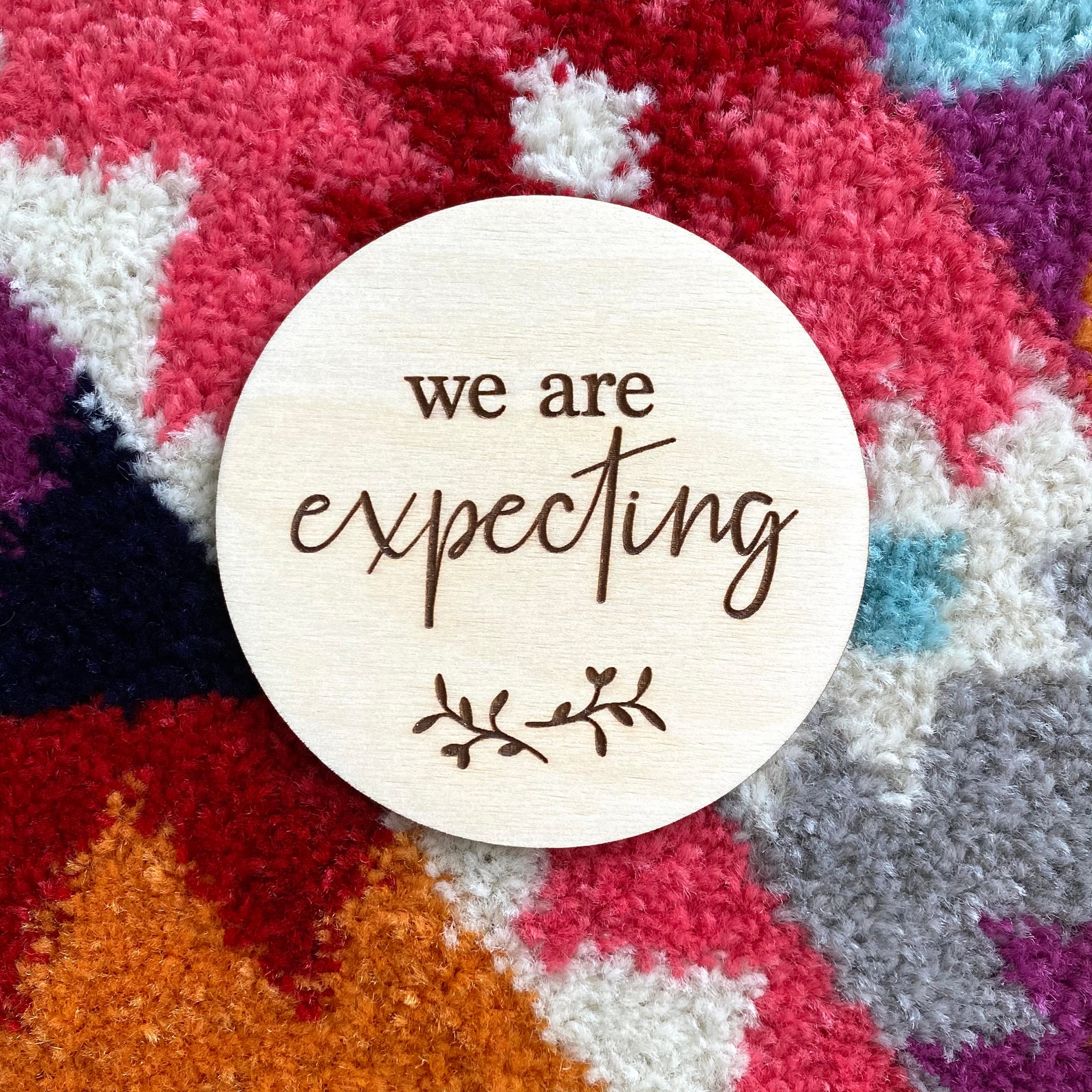 We Are Expecting Sign Baby Announcement Sign Newborn Photo - Etsy