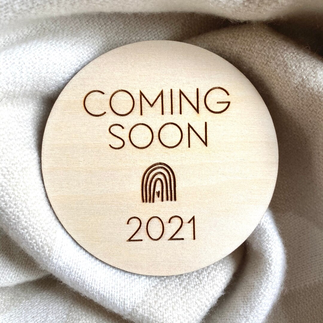 Coming Soon 2021 Sign, Baby Announcement Sign, Newborn Photo Sign ...