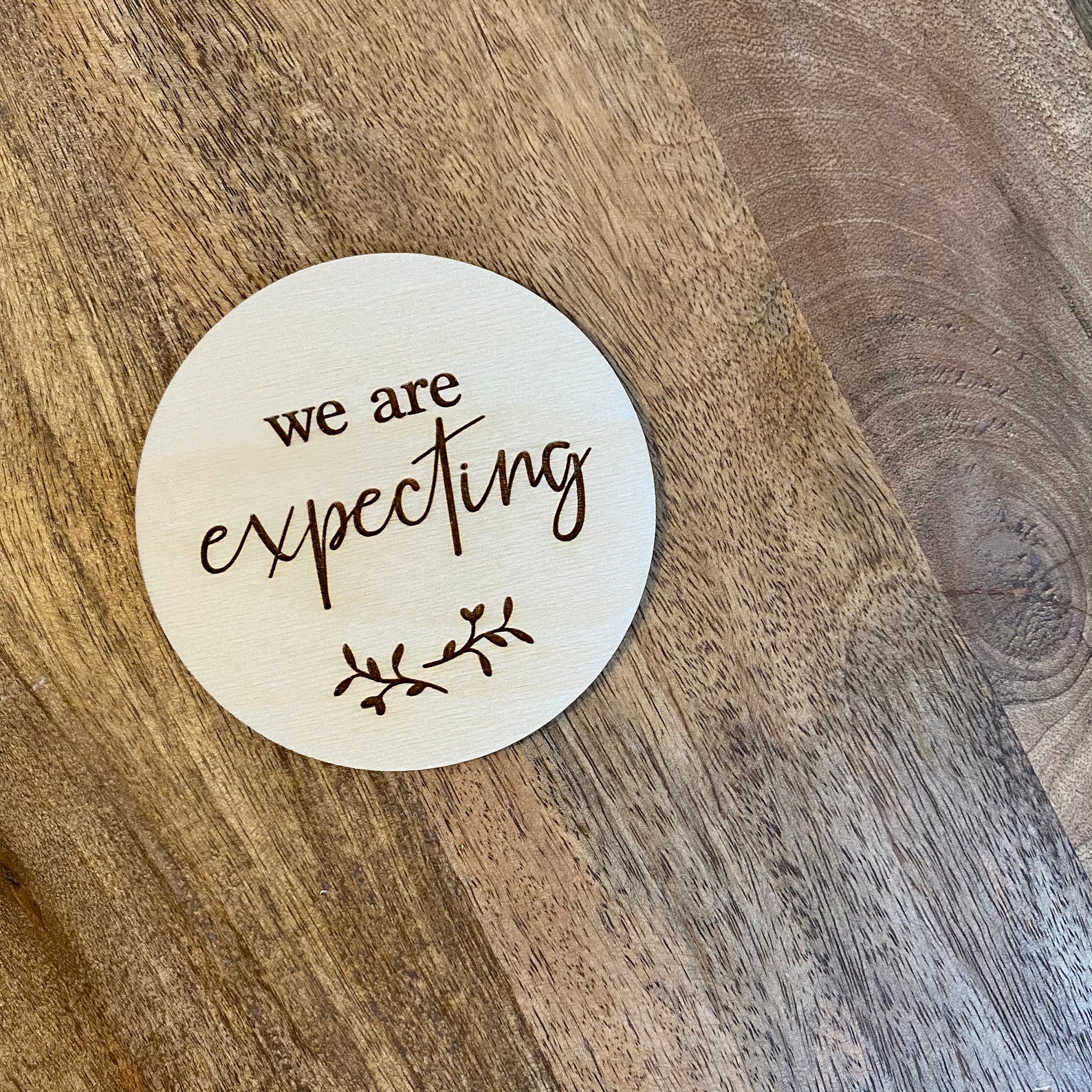 We Are Expecting Sign Baby Announcement Sign Newborn Photo - Etsy