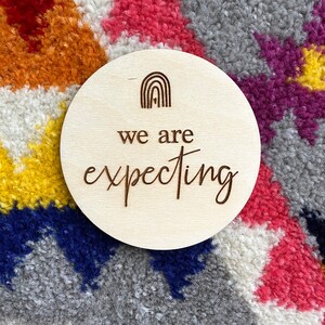We Are Expecting Sign, Baby Announcement Sign, Newborn Photo Sign ...
