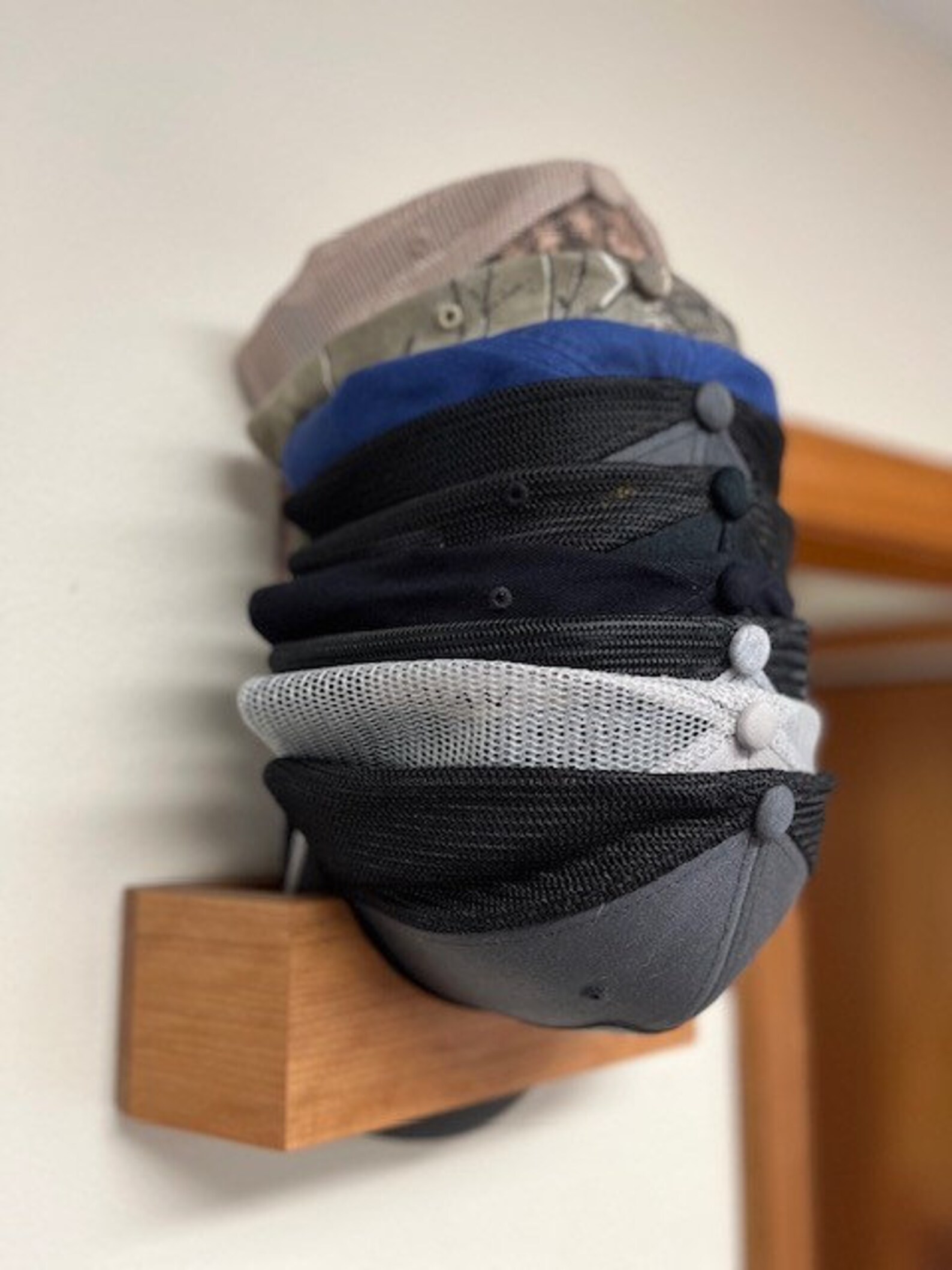 Hat Shelves Wooden Hat Rack Hat Organization - Etsy