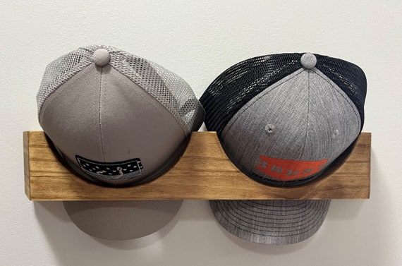 Hat Shelves Wooden Hat Rack Hat Organization - Etsy