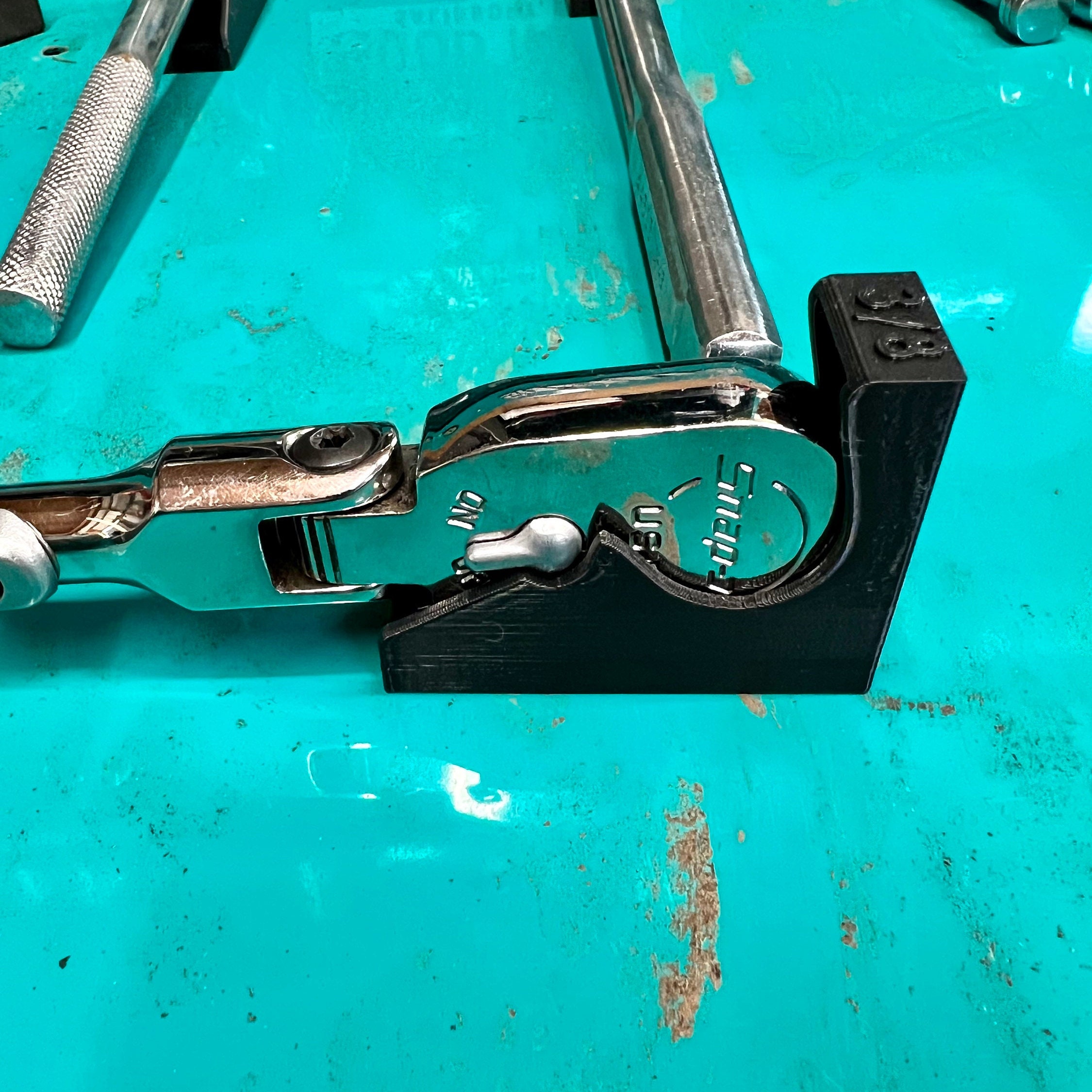 1/4 Inch Ratchet Holder Organizer With Magnetic Base Single Pack ... 1/4 Inch Ratchet Holder Organizer With Magnetic Base Single Pack ...