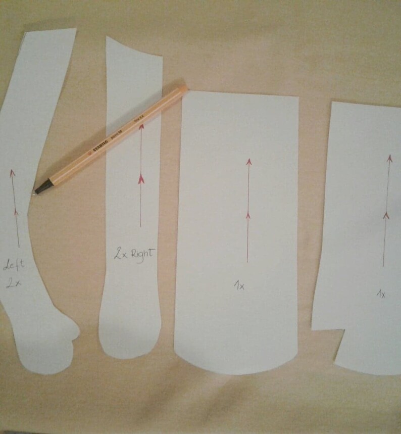 Doll Body Pattern - Etsy