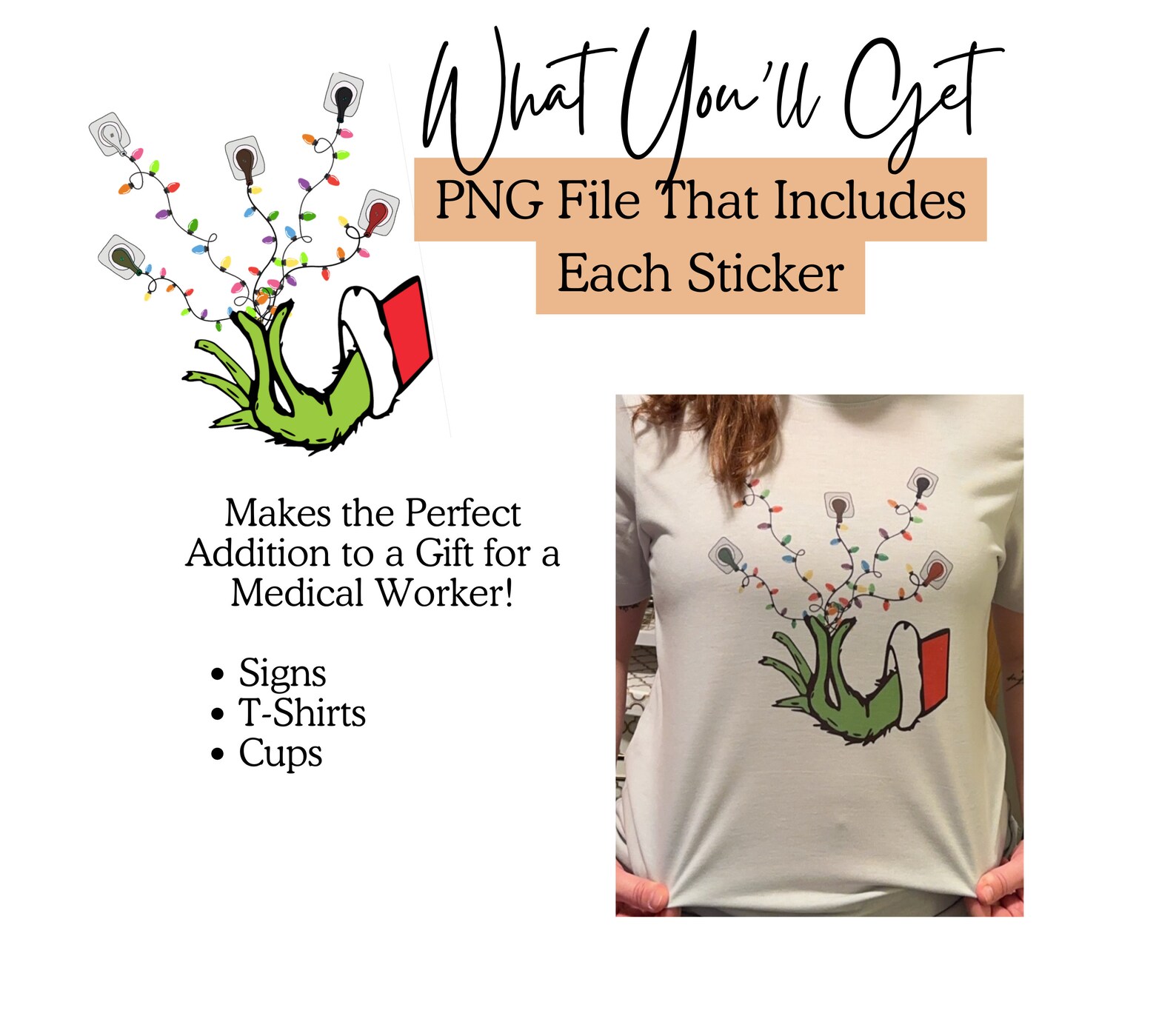 EKG Stickers, Telemetry Sticker PNG File, Instant Download - Etsy