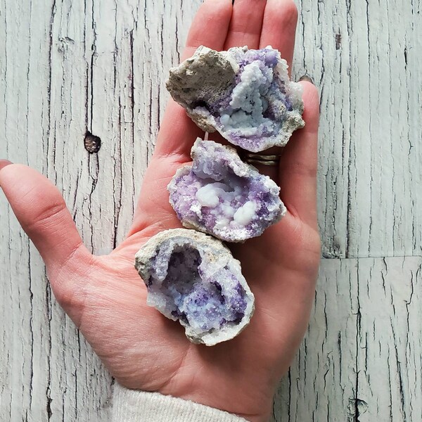 Chalcedony Geode - Etsy