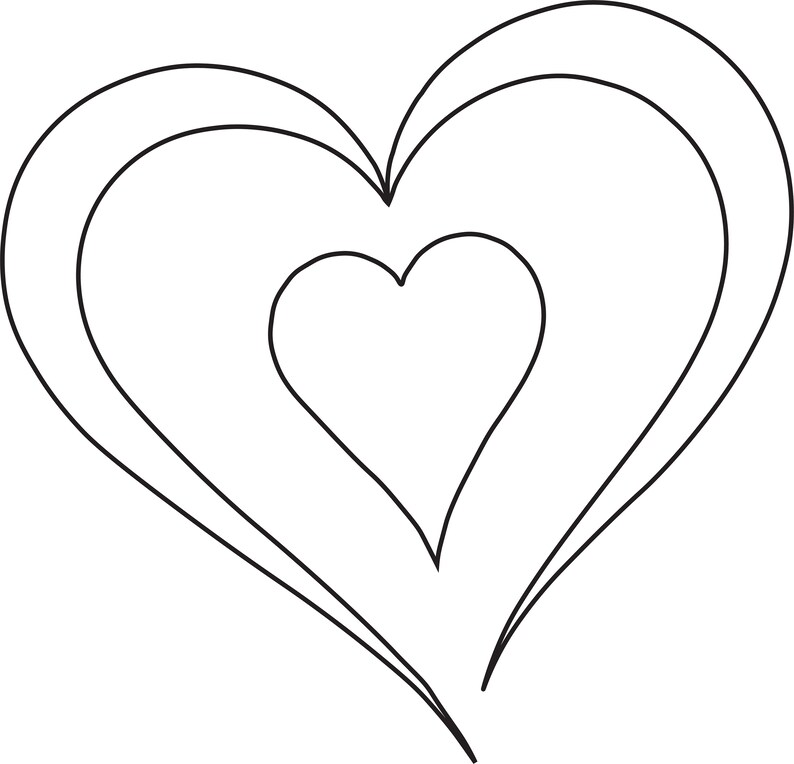 11 Heart-in-heart Designs for Every Occasion. Download - Etsy