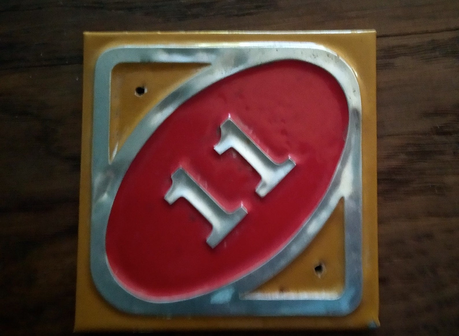 Vintage Soviet Number 11 Sign Flat Room Number Metal - Etsy UK