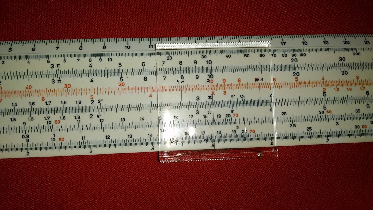 Vintage Slide Rule, USSR, Soviet Rule, Engineer Rule, Wooden ...