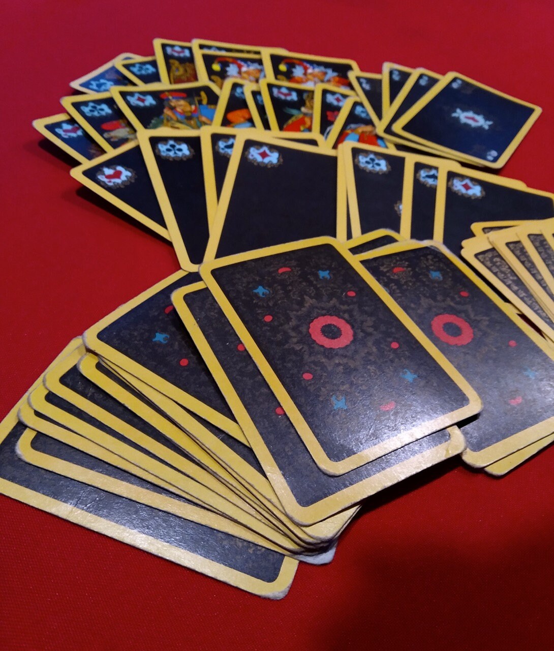 Vintage Playing Cards palekh Set of 56 Cards - Etsy