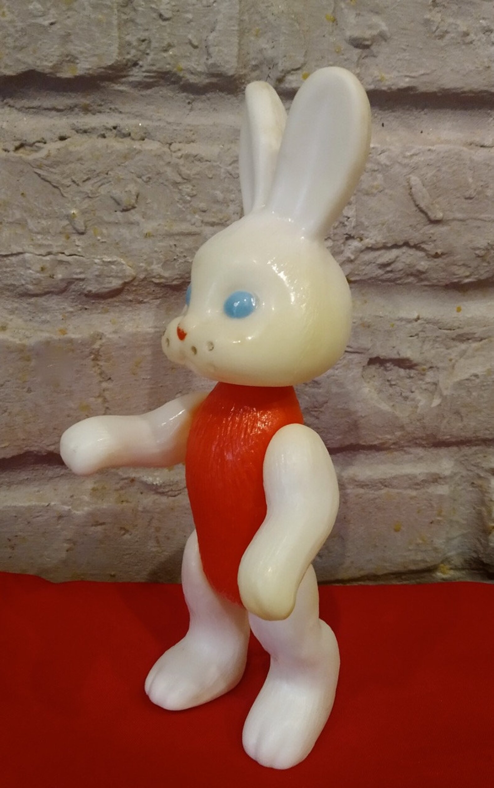 Soviet Vintage Hare USSR Plastic Toy White Hare Bunny USSR - Etsy