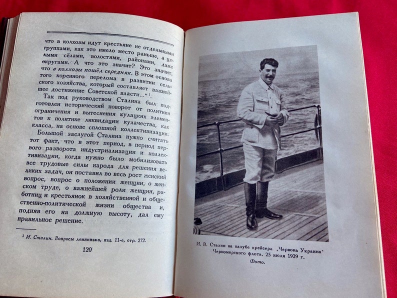 Joseph Stalin Short Biography Lifetime Edition in Russian - Etsy
