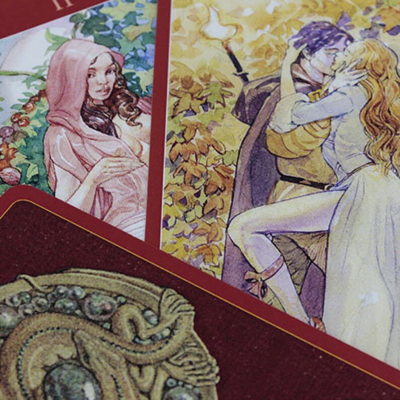 Tarot Of Sexual Magic Oracle Card Deck 78 Card Deck Russian Etsy