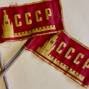 Soviet USSR Flag, Small Flag, Symbol of the Soviet Union, USSR Symbol ...