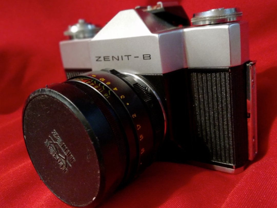 Soviet Vintage Camera, Zenit-b, Zenith, Old Photo Camera, Original ...