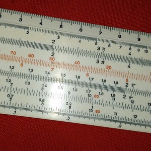 Vintage Slide Rule, USSR, Soviet Rule, Engineer Rule, Wooden ...