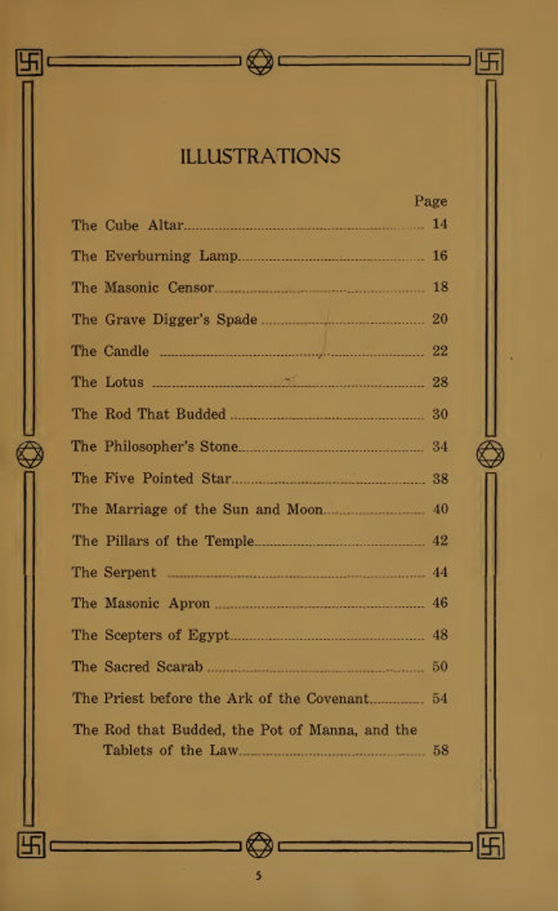 The Initiates of the Flame, M. P. Hall, Antique Book, Alchemy ...