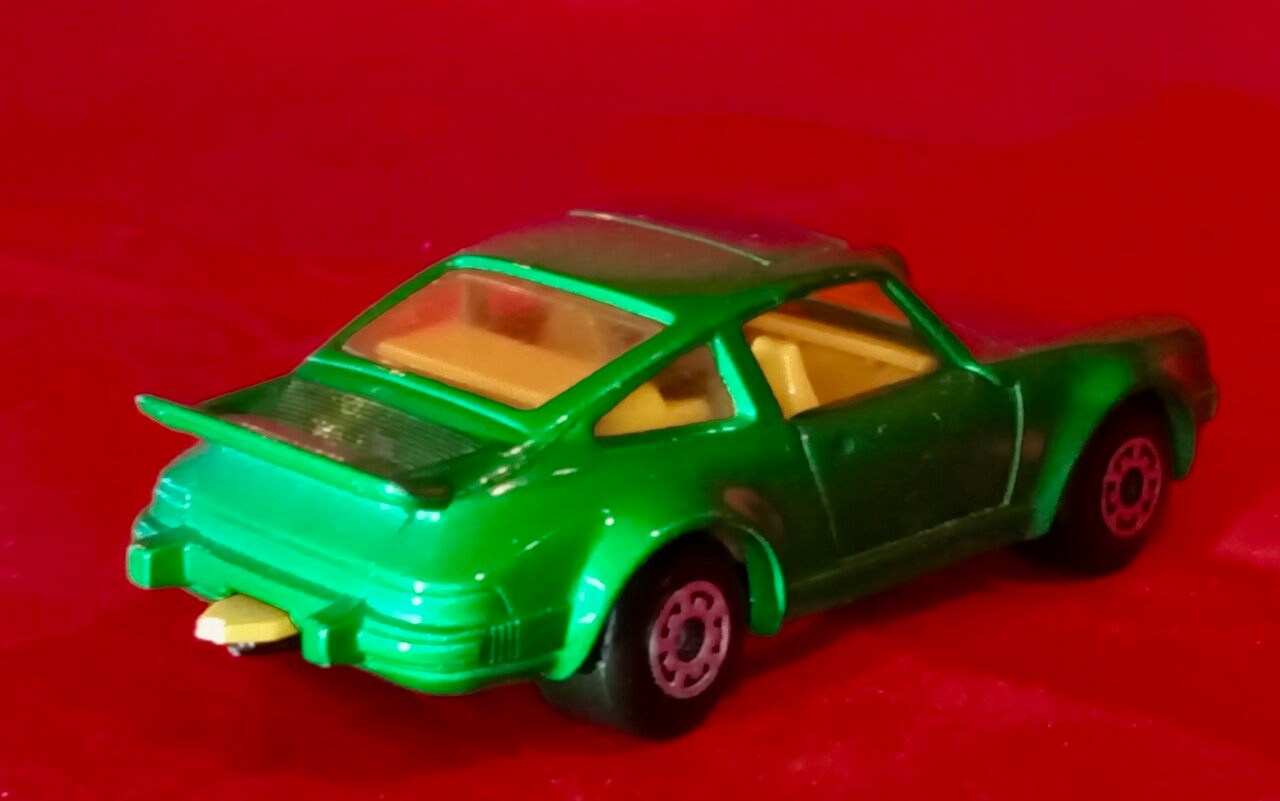 Vintage Model Car, Porsche Turbo, Collectible Car, Miniature Model Car ...