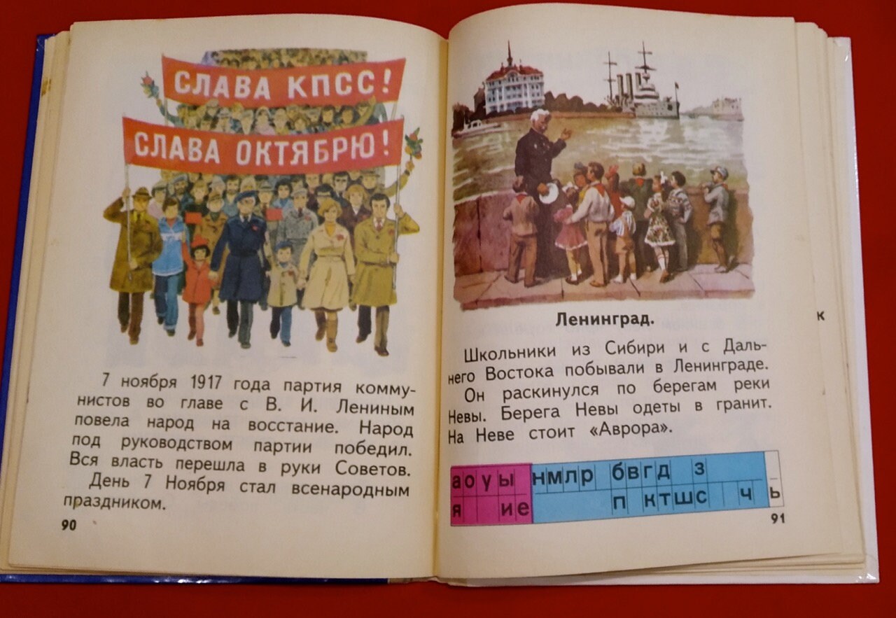 1988 ABC Book Soviet School USSR Textbook USSR Primer - Etsy