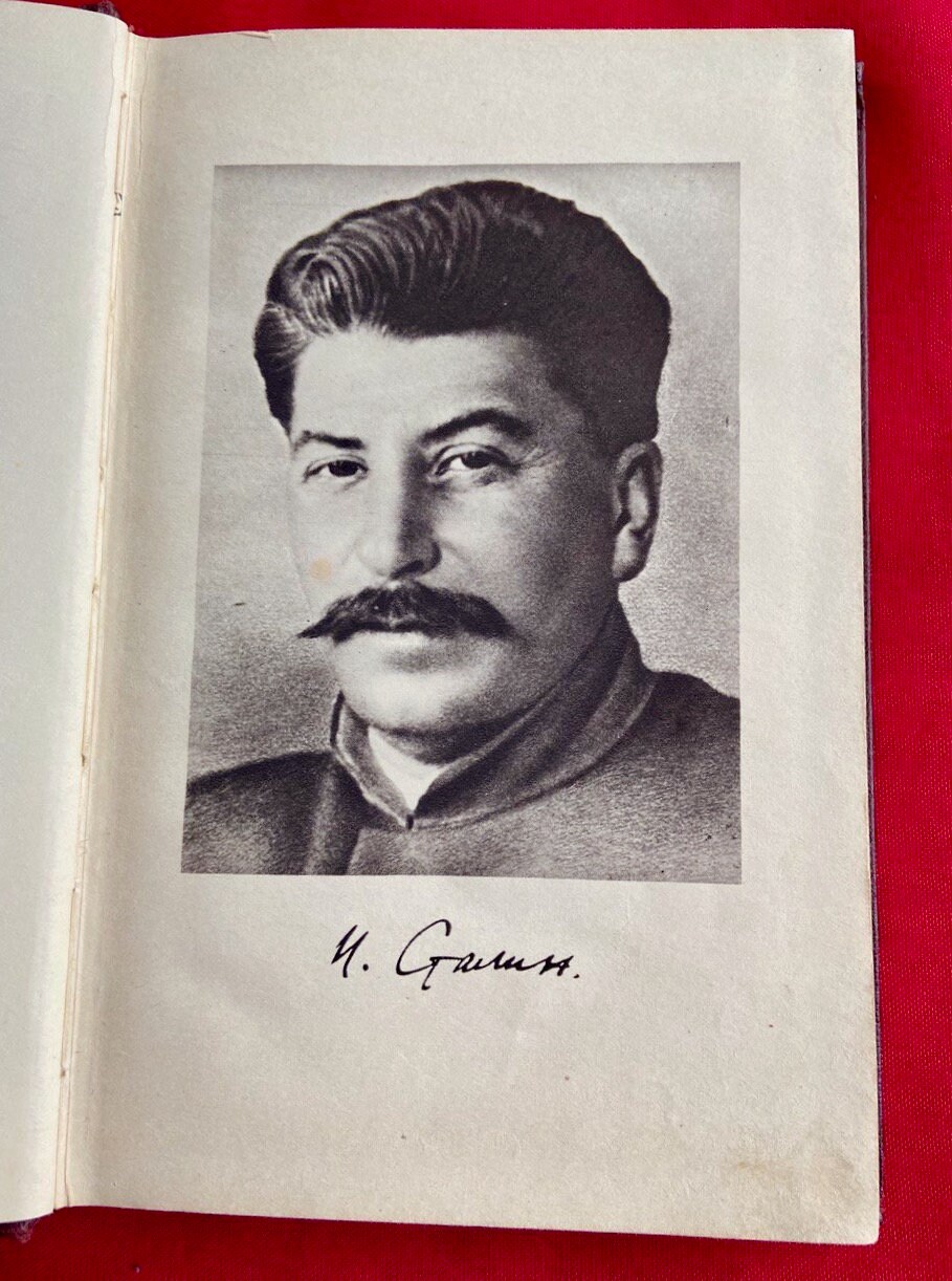 Joseph Stalin Short Biography Lifetime Edition in Russian - Etsy