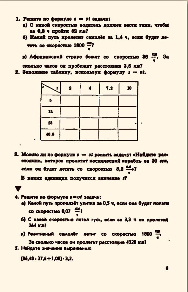 Printable Vintage Mathematics, PDF Textbook, Instant Download, Soviet ...
