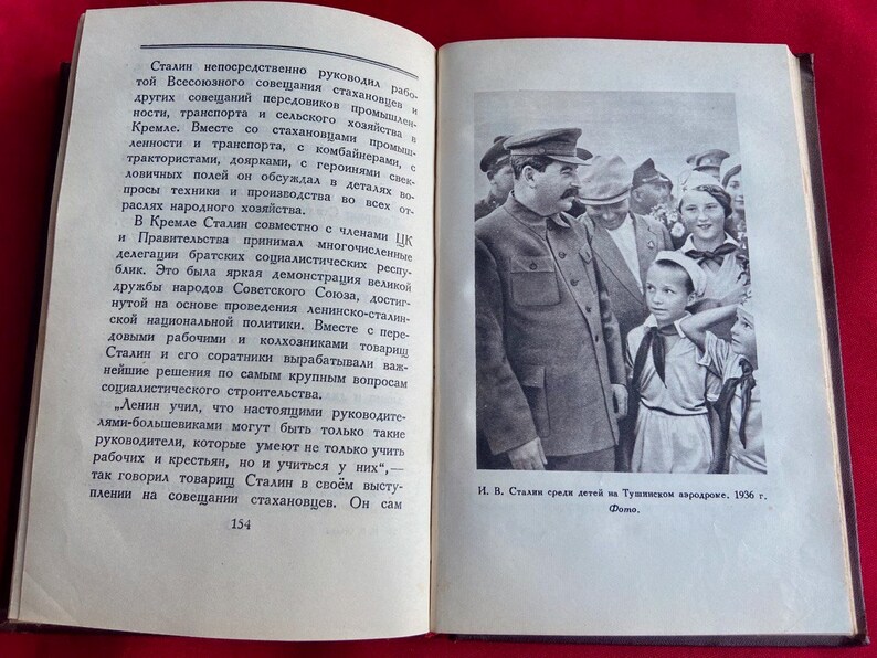 Joseph Stalin Short Biography Lifetime Edition in Russian - Etsy