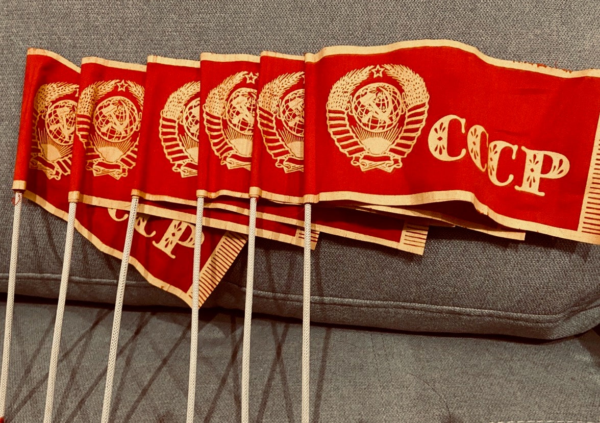 Soviet USSR Flag Small Flag Symbol of the Soviet Union USSR - Etsy