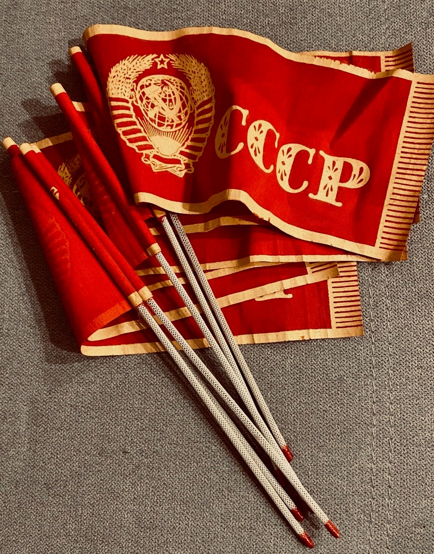 Soviet USSR Flag Small Flag Symbol of the Soviet Union USSR - Etsy