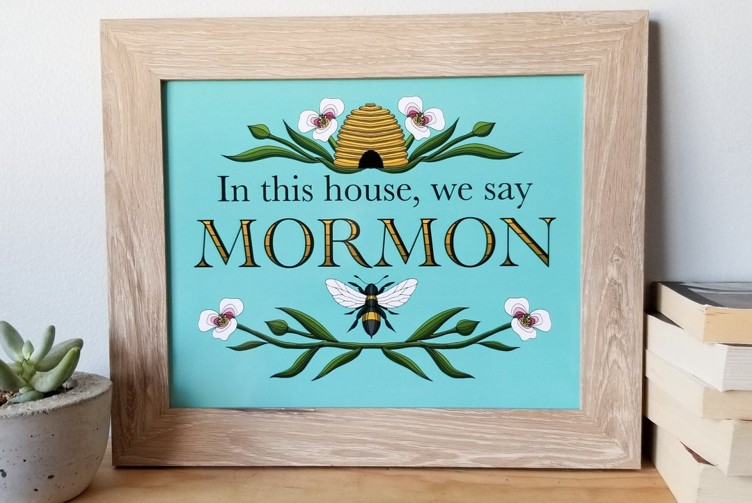 Subversive Mormon Art Digital File - Etsy