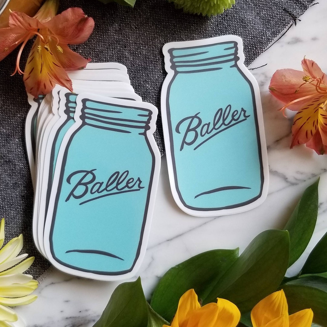 Baller Vinyl Sticker - Etsy