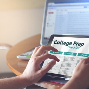 Simple College Prep Checklist for High Schoolers (PRINTABLE) + EDITABLE ...
