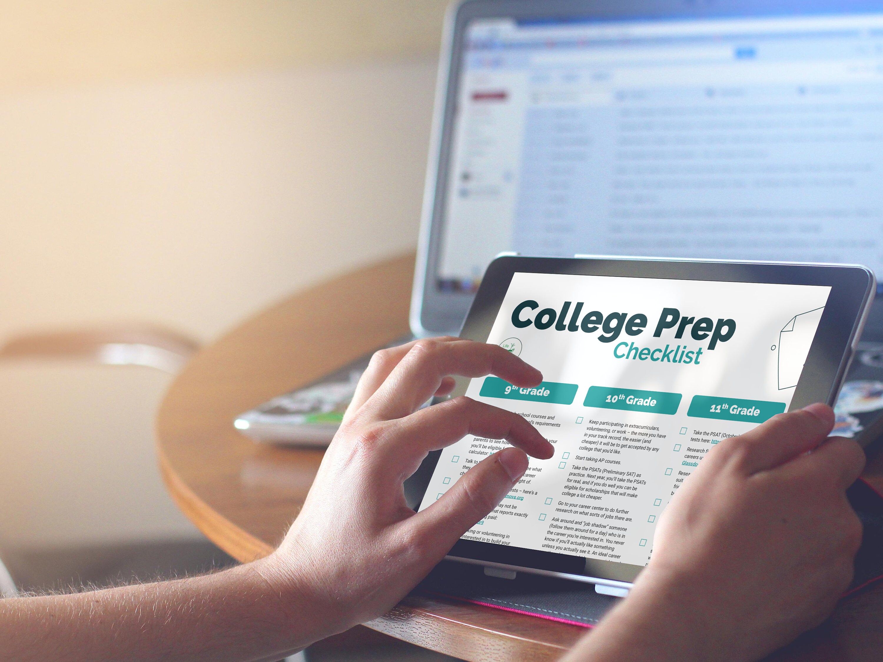 Simple College Prep Checklist for High Schoolers (PRINTABLE) + EDITABLE ...