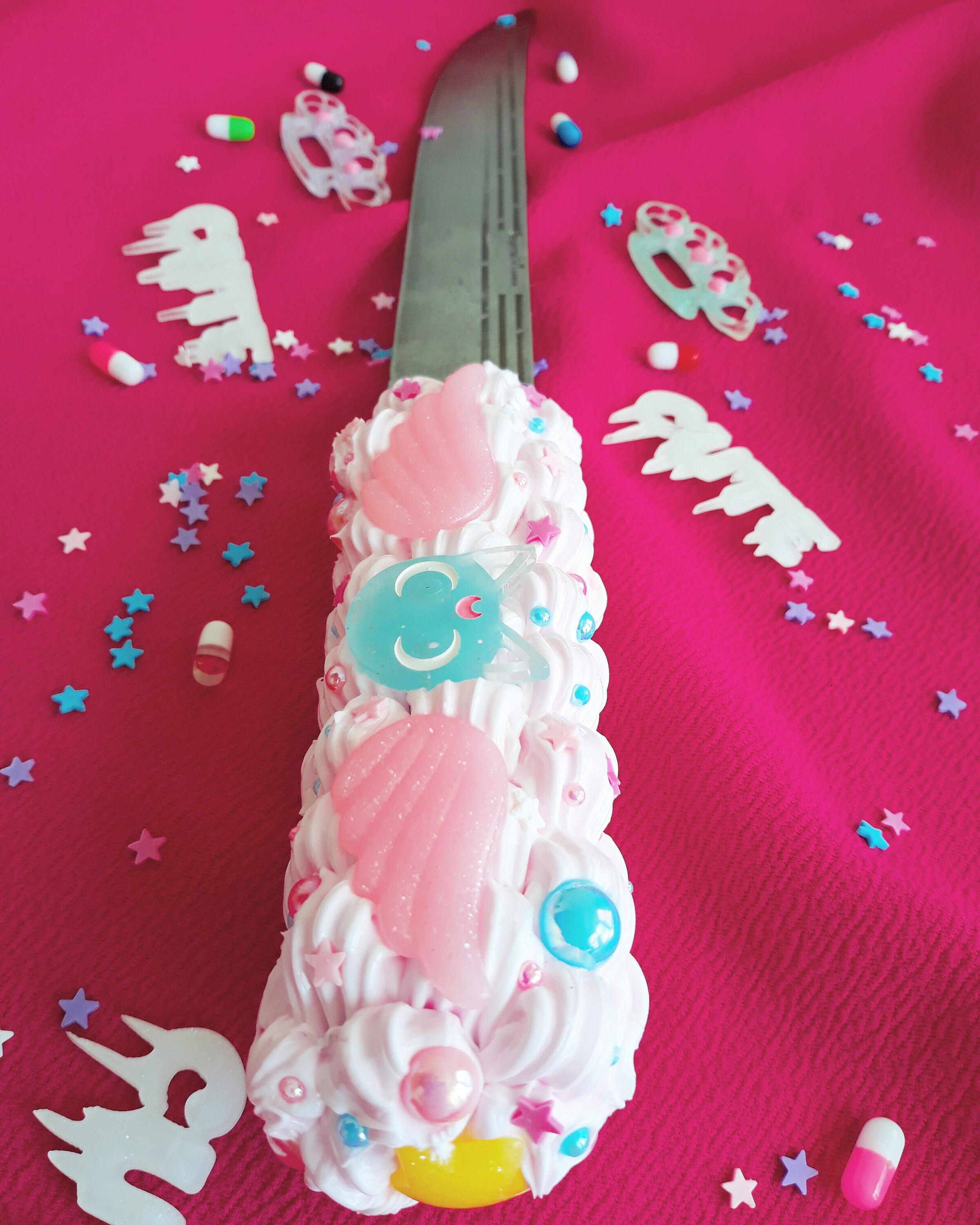 Decoden Display Knife Menhera Kei/yandere/ Yami Kawaii - Etsy