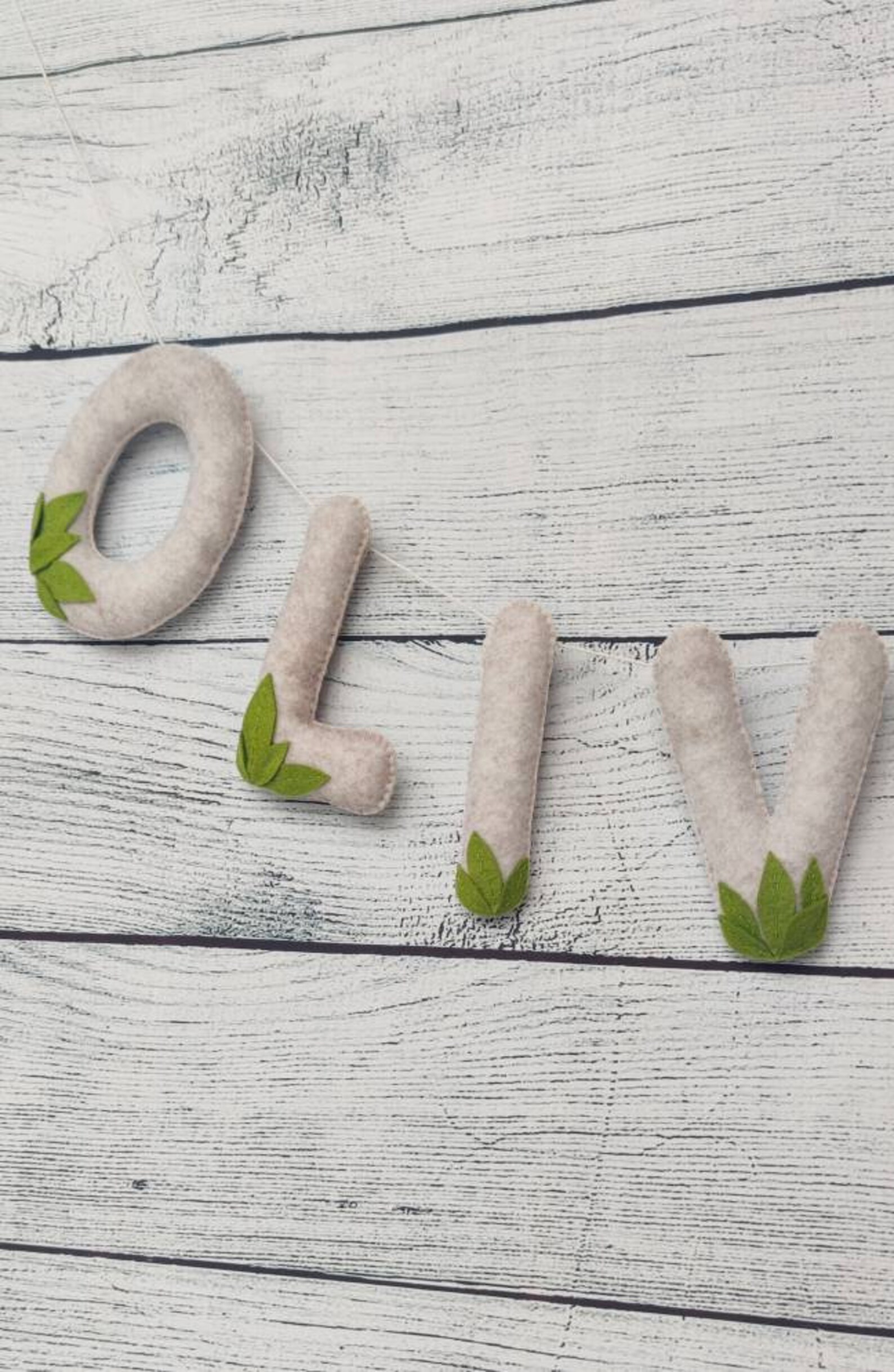 Personalized Name Garland Name Garland Nursery Felt Name - Etsy