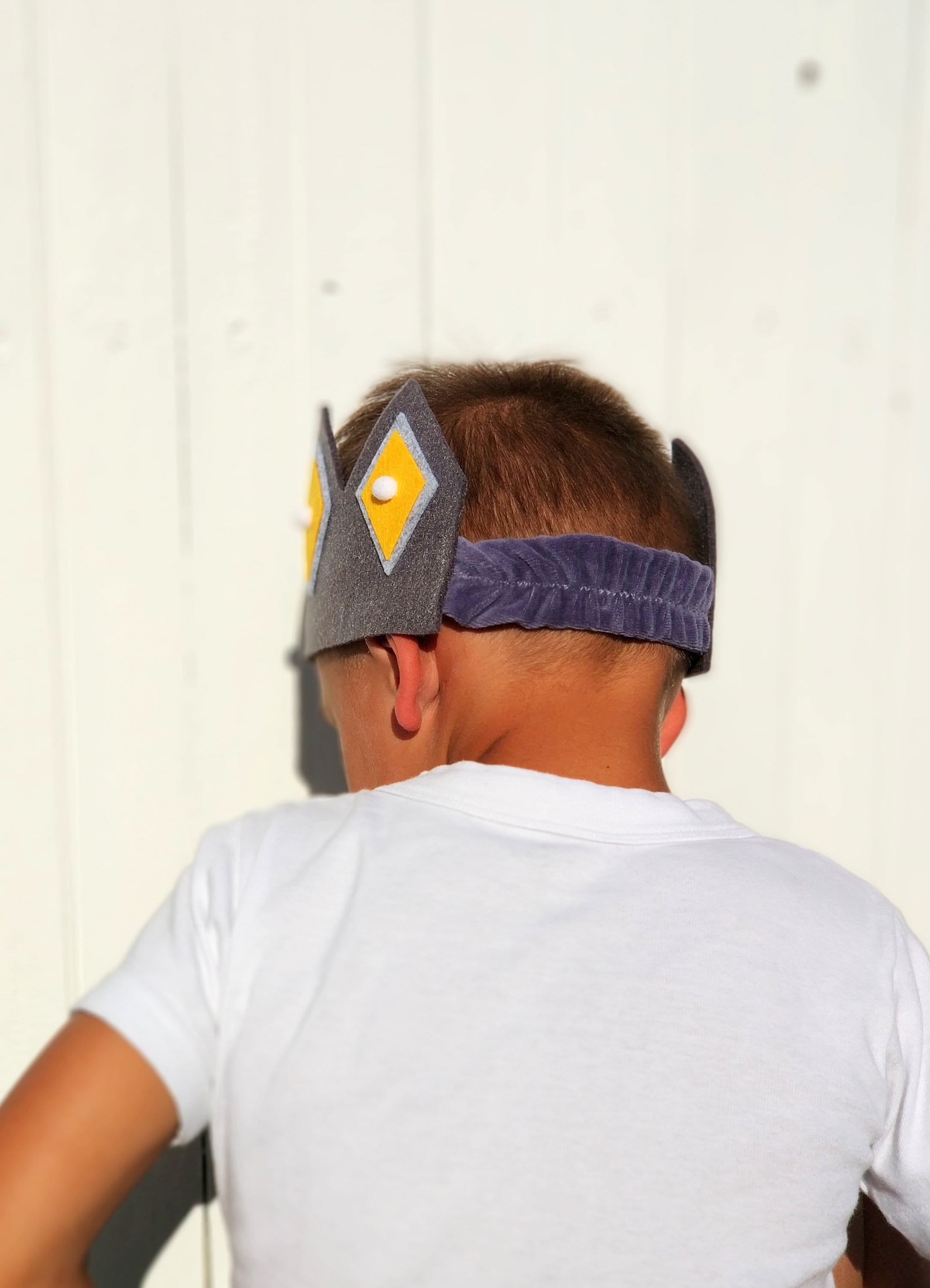 Gray Felt Little Prince Crown - Etsy