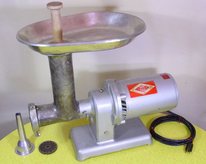 Large Vintage Chop-rite 1/2HP Model 510 Commercial Electric Meat ...