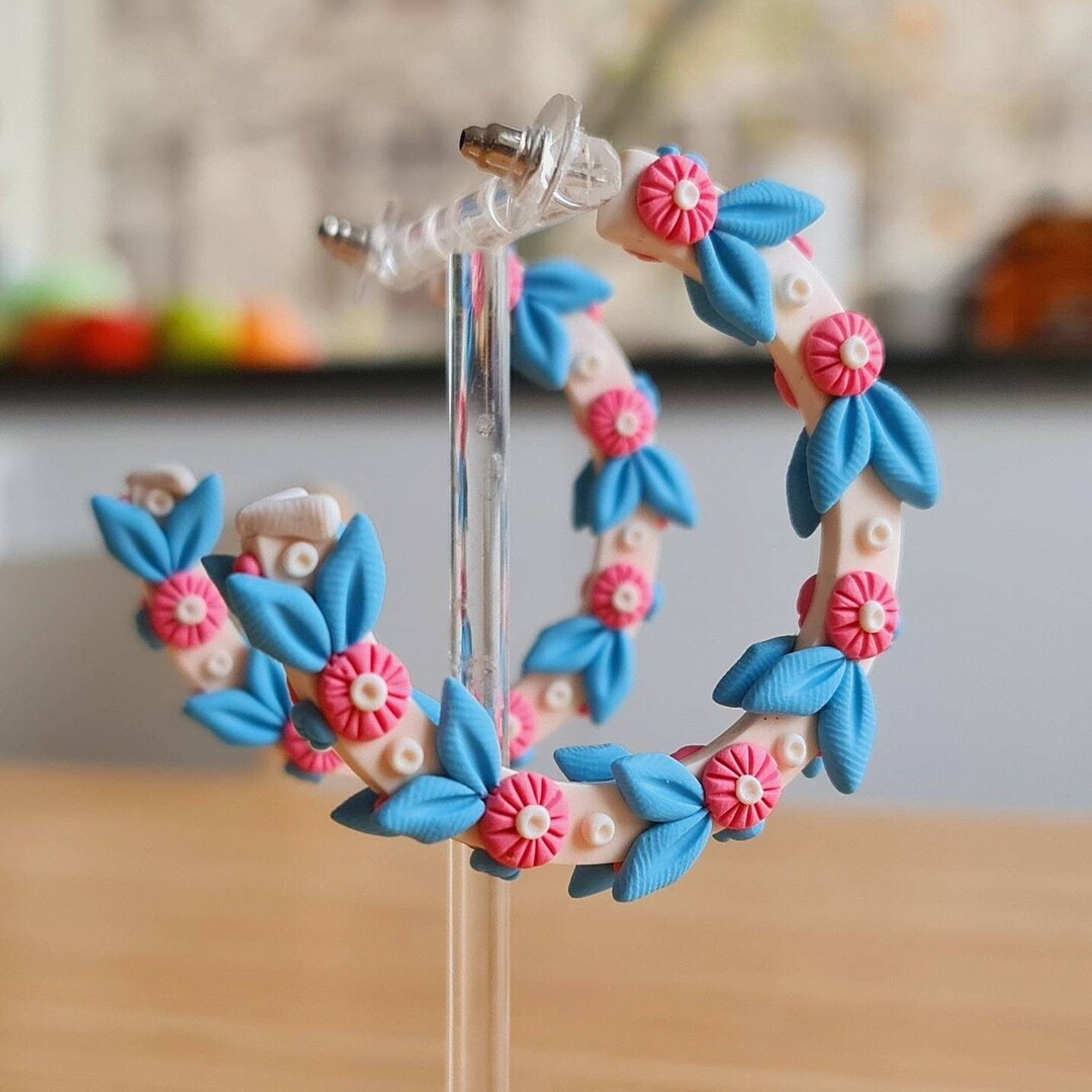 Transgender Pride Hoops Pride Collection - Etsy