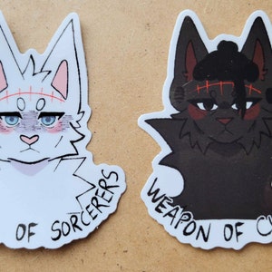 Jujutsu Kaisen Gojo Cat Stickers - Etsy
