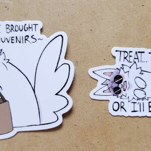 Jujutsu Kaisen Gojo Cat Stickers - Etsy