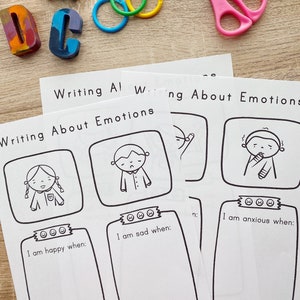 Comparing Our Feelings Reflection Activity, Coloring Sheet, Kids ...