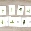 Printable Illustrated Korean Alphabet Flashcards, Hangul Flashcards ...