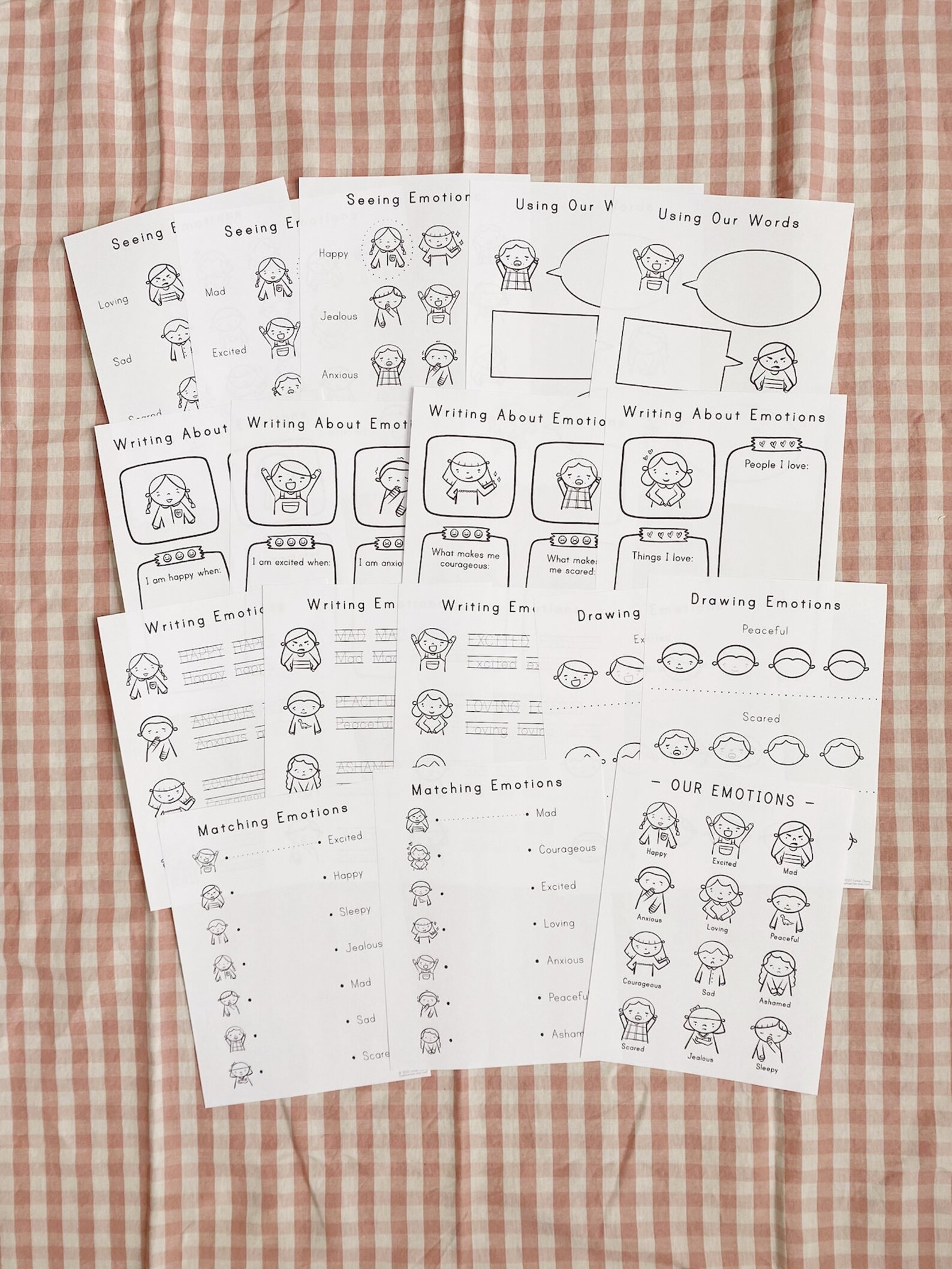Comparing Our Feelings Reflection Activity, Coloring Sheet, Kids ...