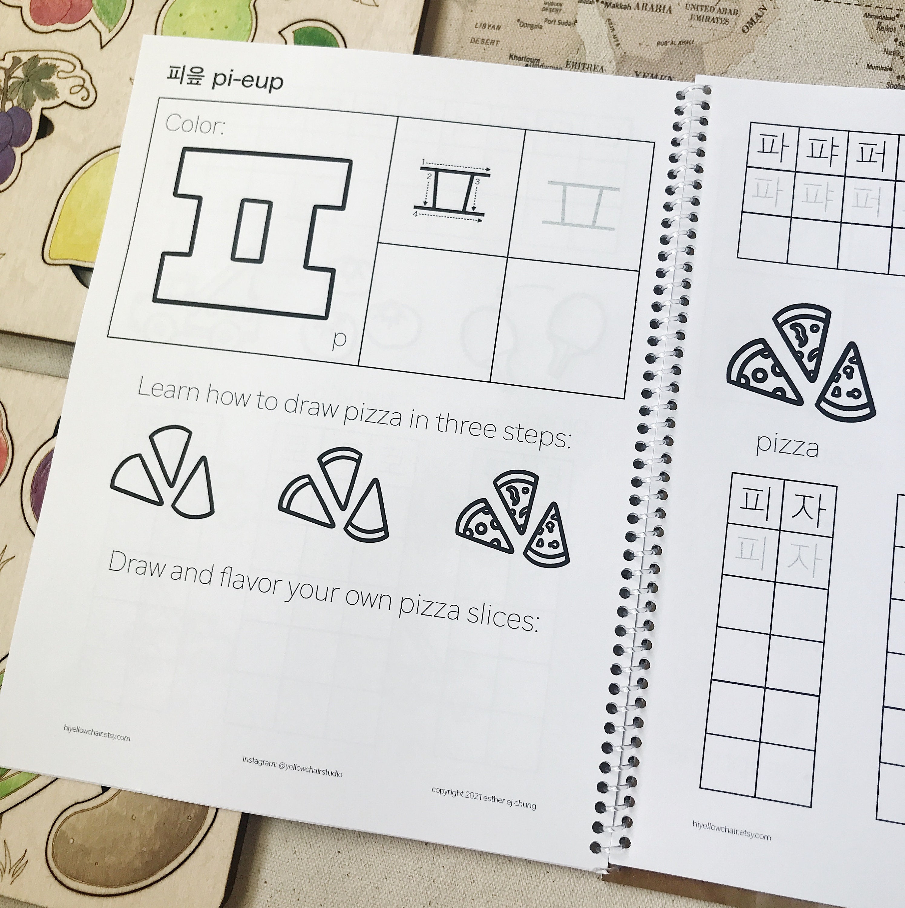 Beginner Korean Alphabet Pdfs Korean Workbook Korean - Etsy