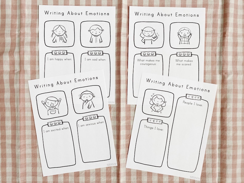 Comparing Our Feelings Reflection Activity, Coloring Sheet, Kids ...