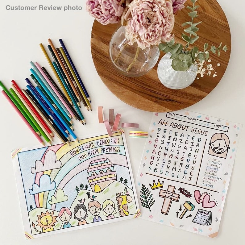 I Am the Good Shepherd Bible Wordsearch Who is Jesus Bible | Etsy