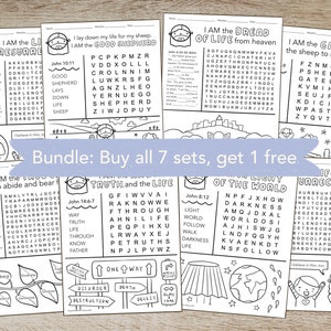 I Am the Way, the Truth, and the Life, Bible Wordsearch, Who is Jesus ...