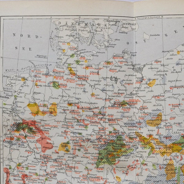 Industrial Map - Etsy